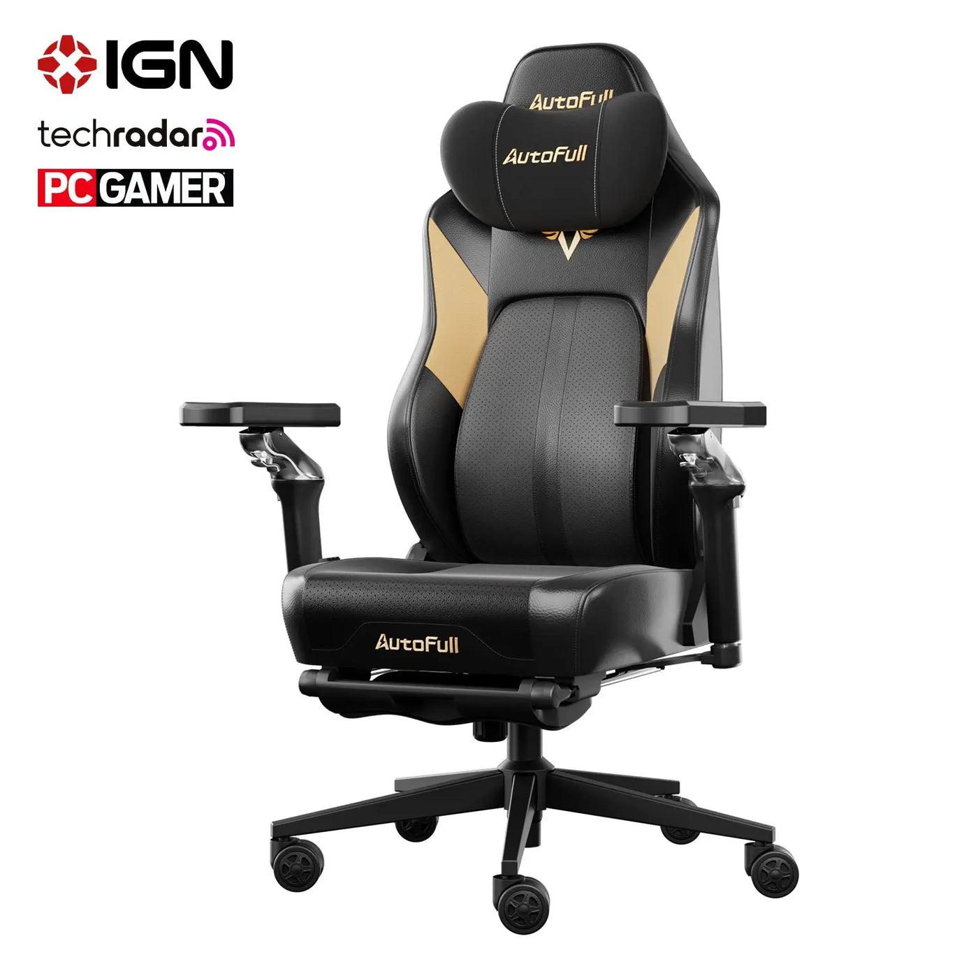 Ultra Black Gaming Chair with Massage - Buy Now at AutoFull US