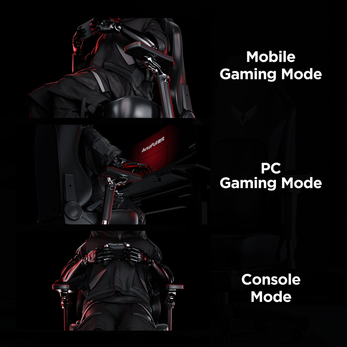 Pro Gaming Chair with Ventilation and Heating Cushion | Autofull US